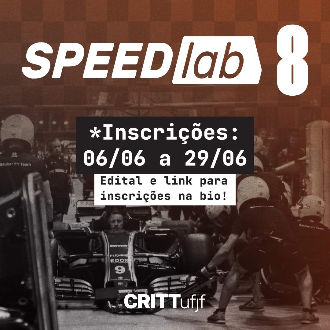 Critt abre inscrições para a oitava edição do programa SPEED Lab - Critt