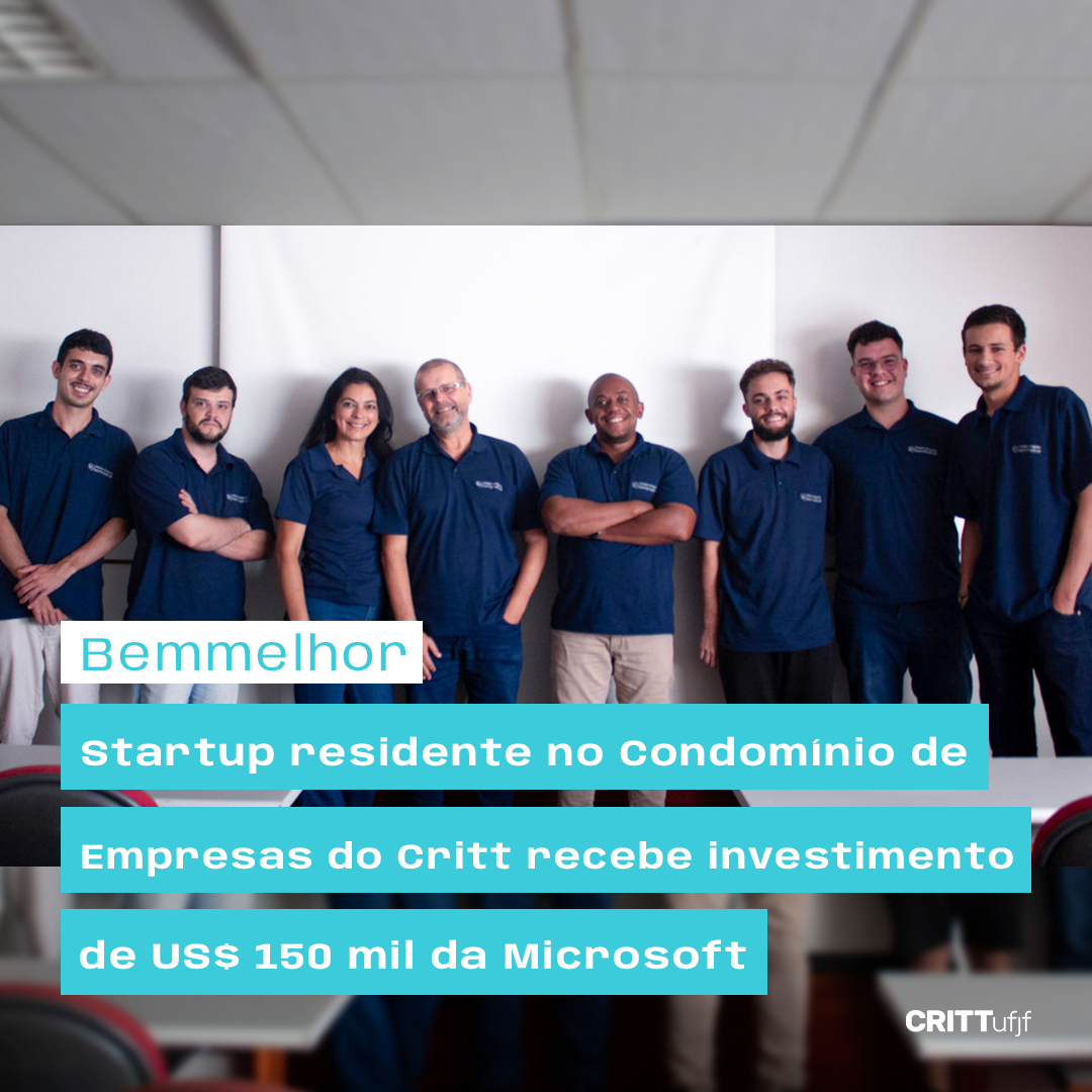 Bemmelhor, startup integrante do Critt, recebe investimento de US$150. ...