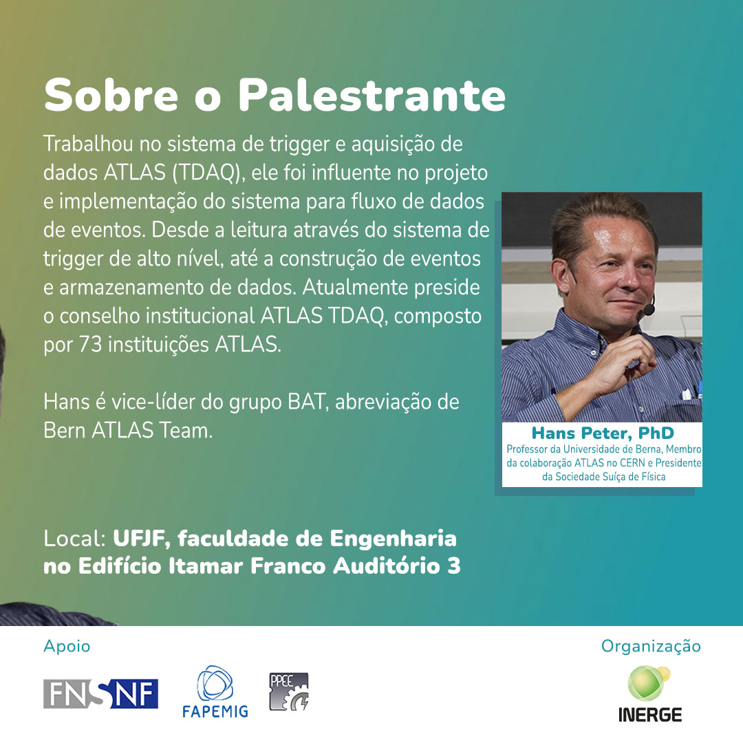 Palestra Prof. Hans Peter Beck dia 15 de junho - Faculdade de Engenharia