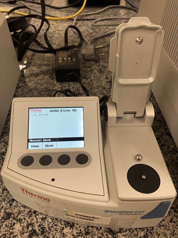 NANODROP LITE - Laboratório Integrado de Pesquisa - LIP-PPGCBIO