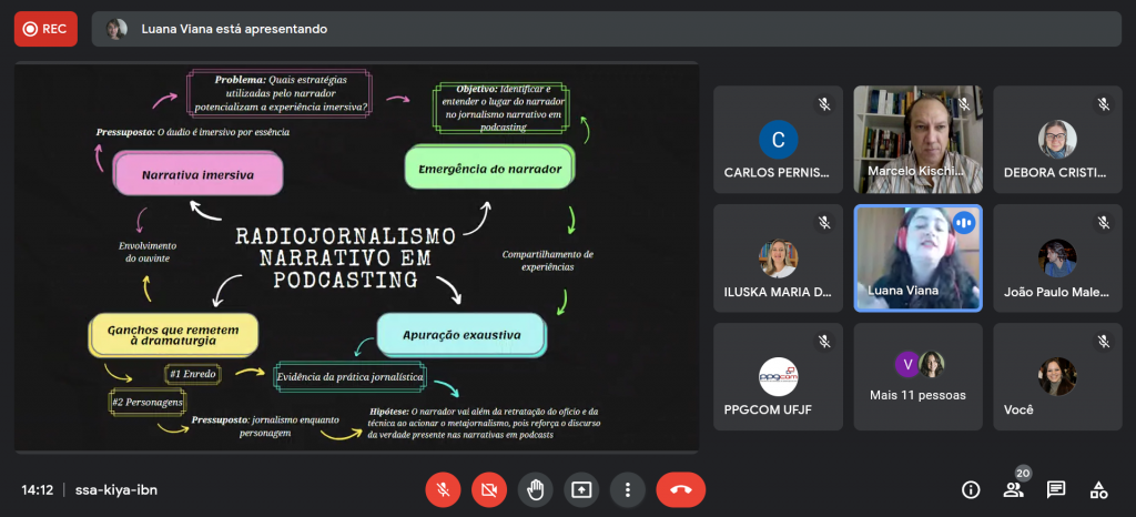 Luana Viana defende primeira tese do PPGCOM-UFJF - Laboratório de Mídia ...