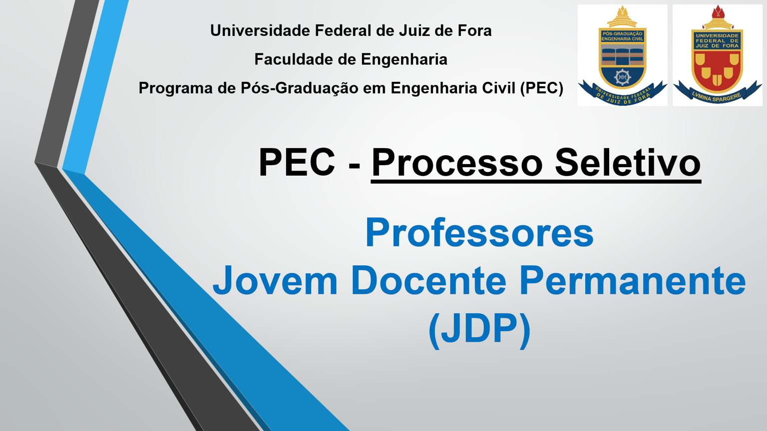 Edital de Seleção de Professores do PEC - 2025 - Programa de Pós ...